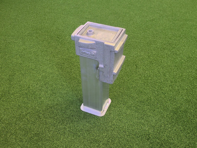 Ground socket special for corner flags and tension rods